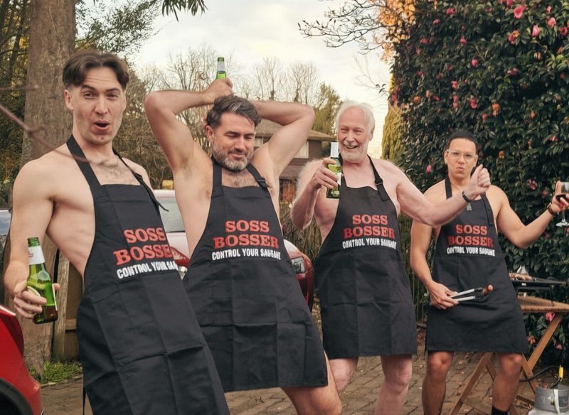 BBQ "Control Your Sausage" Apron | SOSSBOSSER